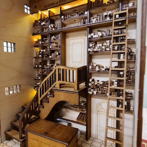 The "magic Wand Shop", Miniature Kit Model, Handmade in the Uk ...