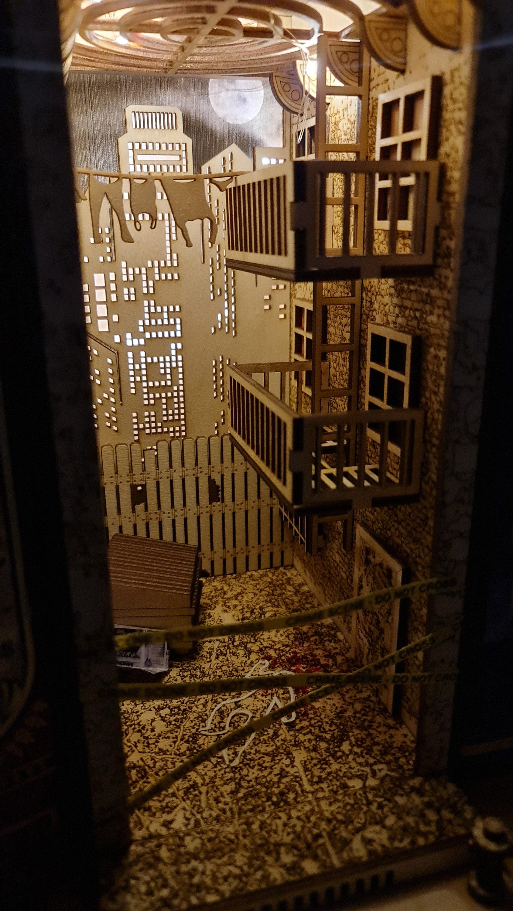 Book Nook/diorama Kit True Crime Murder Scene - Etsy UK