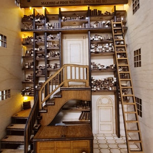 The "magic Wand Shop", Miniature Kit Model, Handmade in the Uk ...