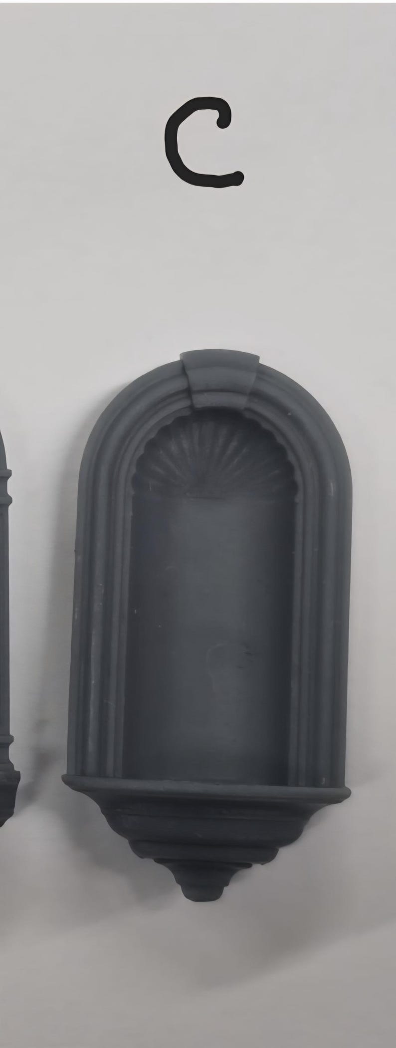 Decorative Wall Niche - 1;48th Scale , 3D Printed, Dollhouse Miniature ...
