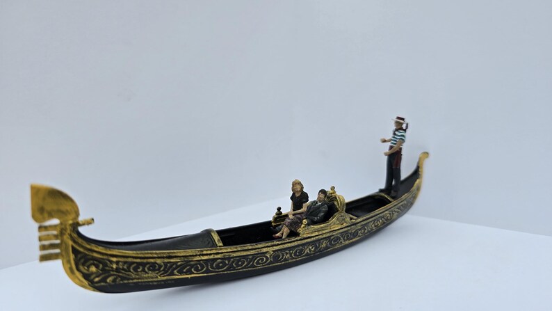 Venetian Gondola Set 1:48th Scale , 3D Printed - Etsy