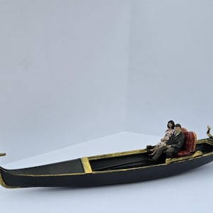 Venetian Gondola Set 1:48th Scale , 3D Printed - Etsy