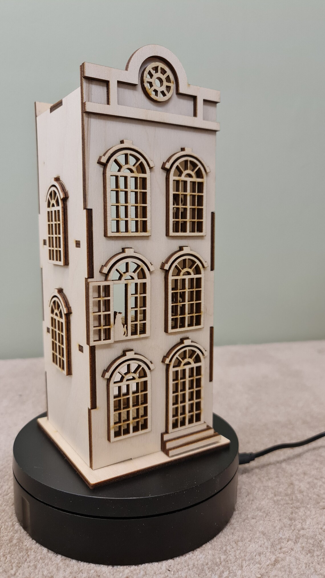 Town House No.3 Dollhouse DIY Kit Scale 1:48 | Cornel73 - Etsy