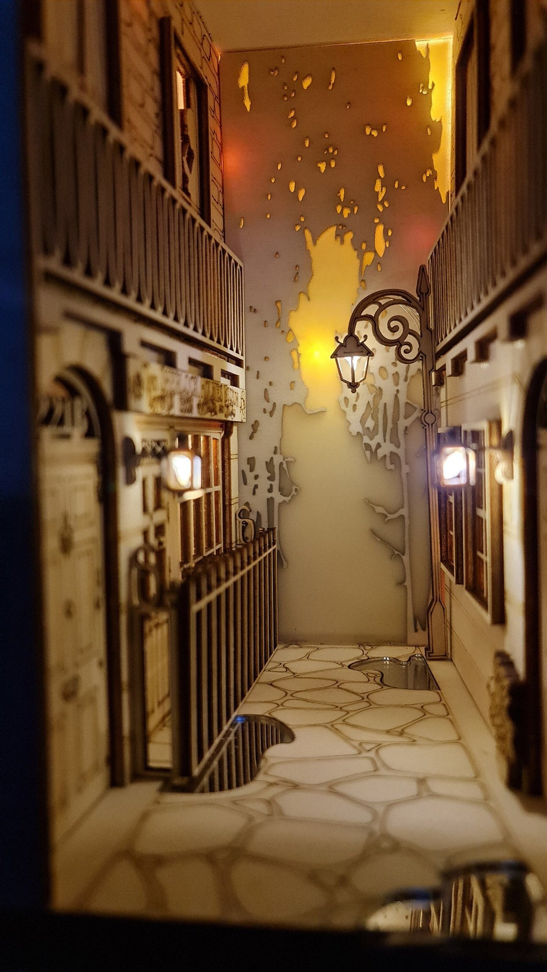 221B Baker Street DIY Kit Booknook /diorama /book Nook Murder Mystery ...