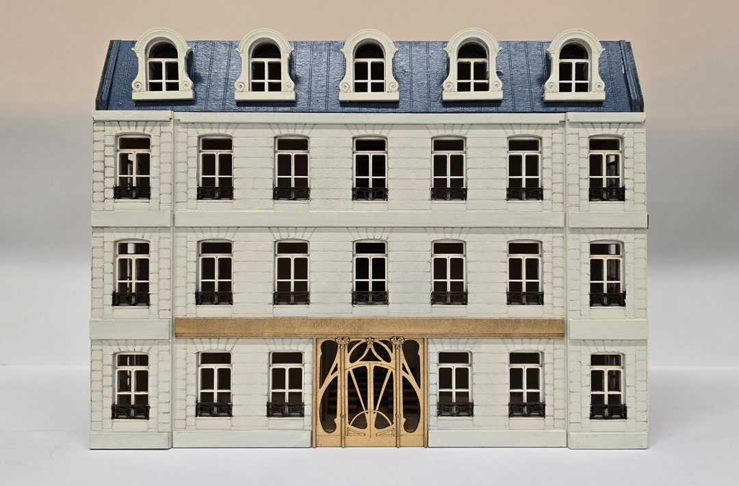 Dollhouse -"french Street Hotel" - Miniature Kit in 1;48th Scale - Etsy