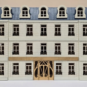 Dollhouse -"french Street Hotel" - Miniature Kit in 1;48th Scale - Etsy