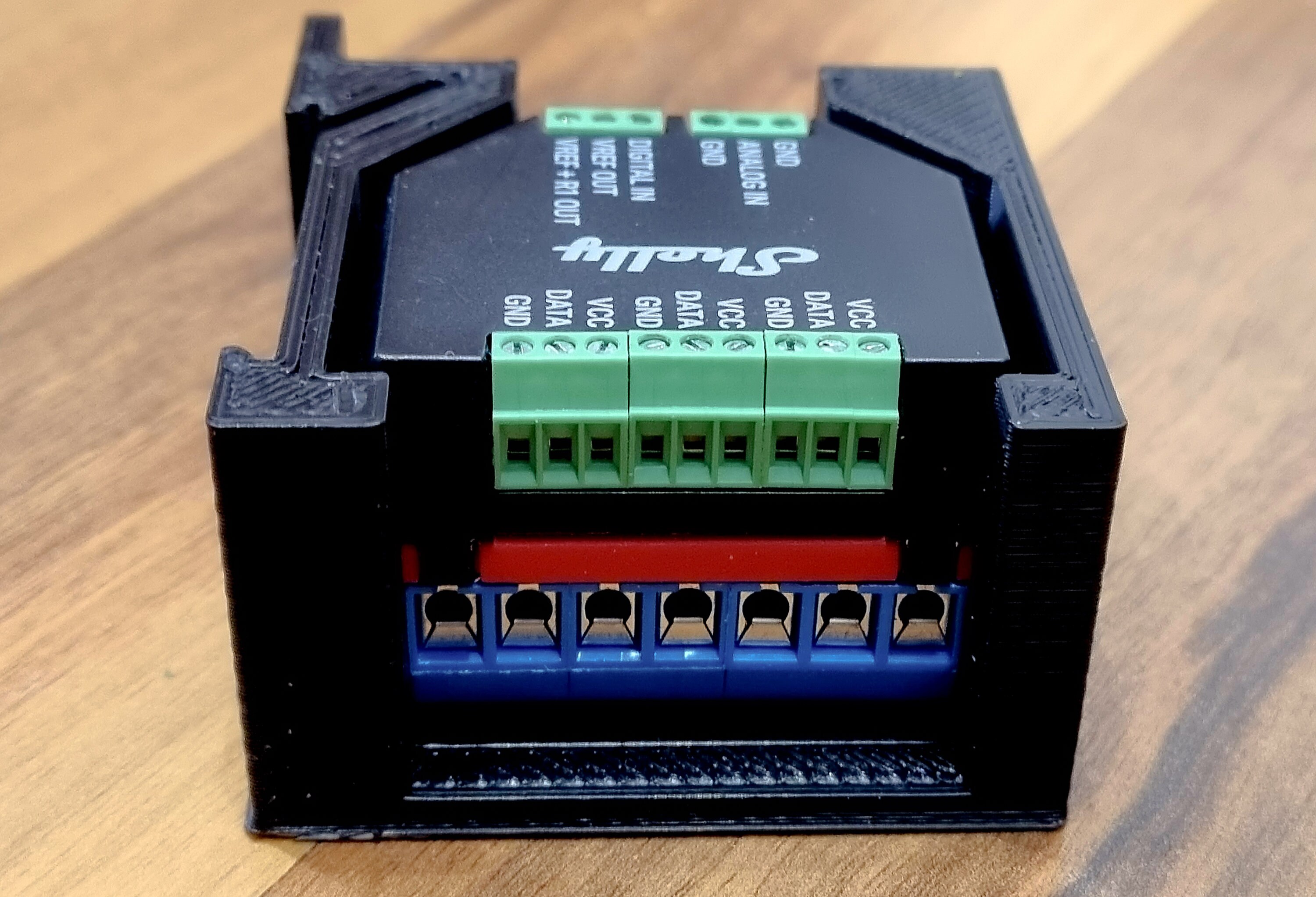 Shelly Plus 1PM Add-on Holder 3D File for 35 Mm DIN Rail - Etsy