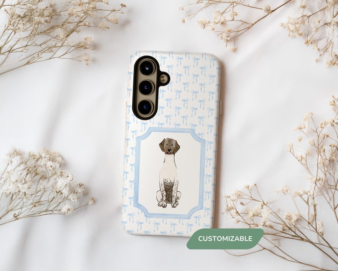Custom German Shorthaired Pointer Dog Phone Case Personalized GSP Pet ...
