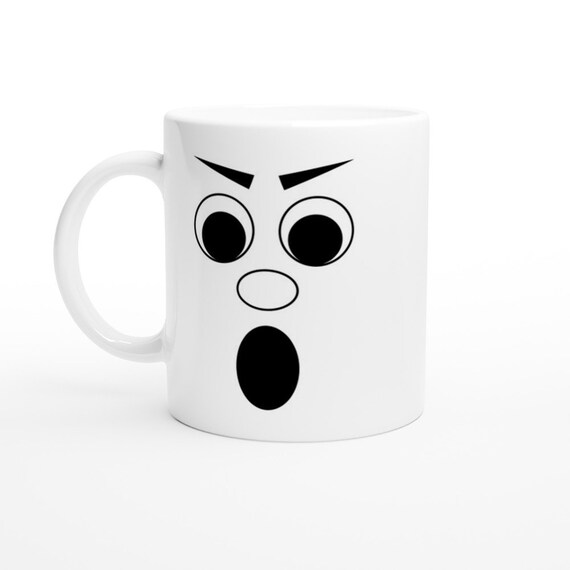 Funny Shocked Face Cartoon
