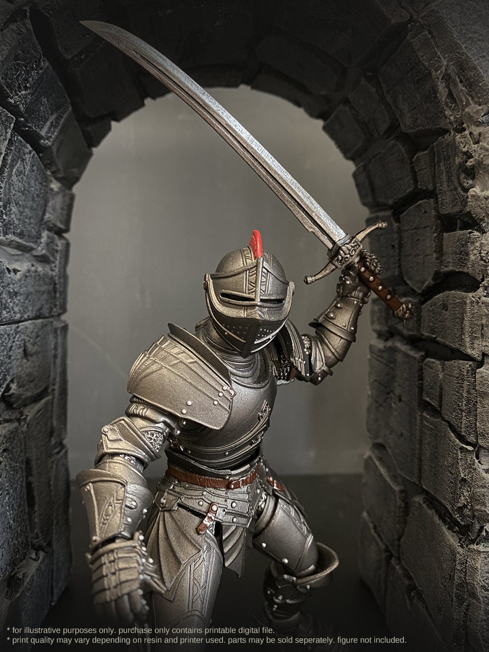 Wolf's Messer - Set Sword Blade + Sword Hilt - 3D File Pre Supported ...