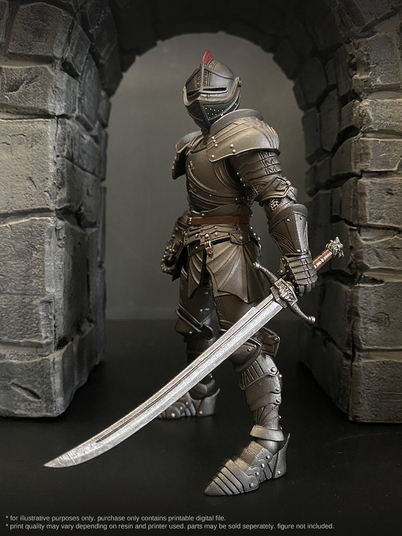 Wolf's Messer - Set Sword Blade + Sword Hilt - 3D File Pre Supported ...