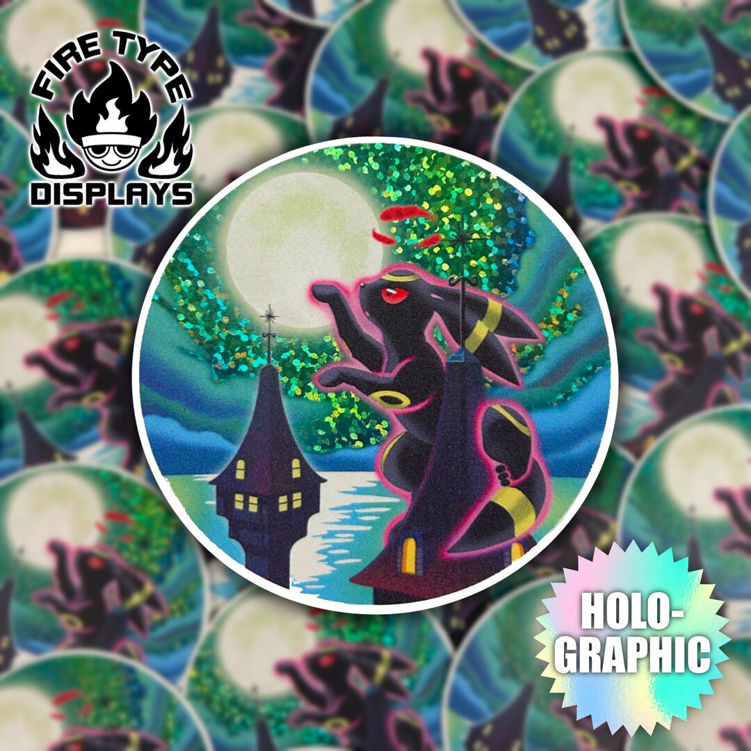 Umbreon VMAX Sticker HOLOGRAPHIC - Etsy