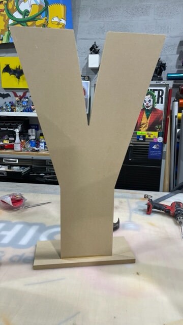 GIANT MDF Letters - Etsy