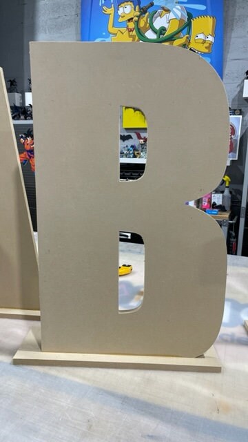GIANT MDF Letters - Etsy