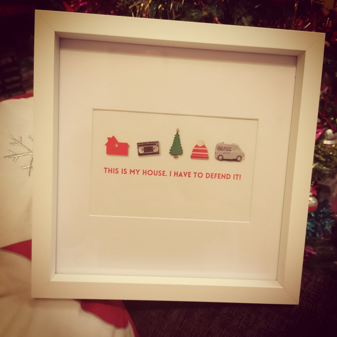 Home Alone Movie Print - This is My House - Christmas Icons Print ...