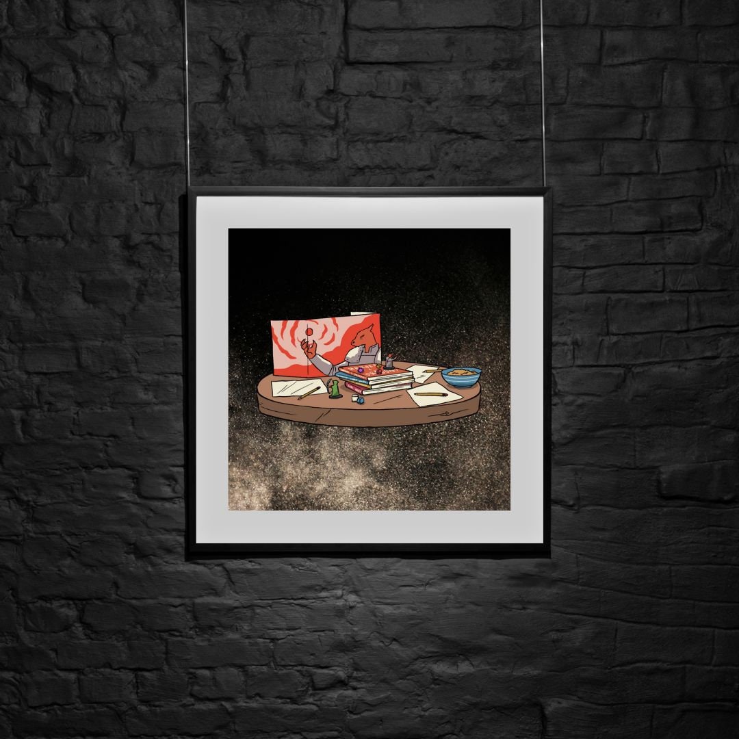 Dungeons & Dragons Print Dnd Print Digital Print Custom Print Handmade ...