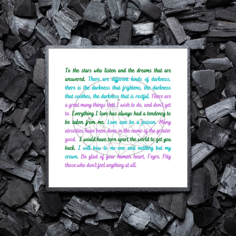 Rhys Quotes Print A Court of Thorns and Roses Rhysand Book Quote Movie ...