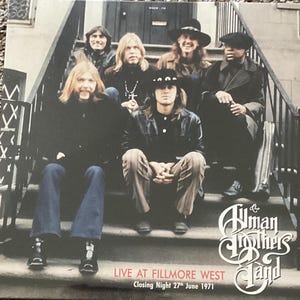 The Allman Brothers Live at the Fillmore West - Etsy