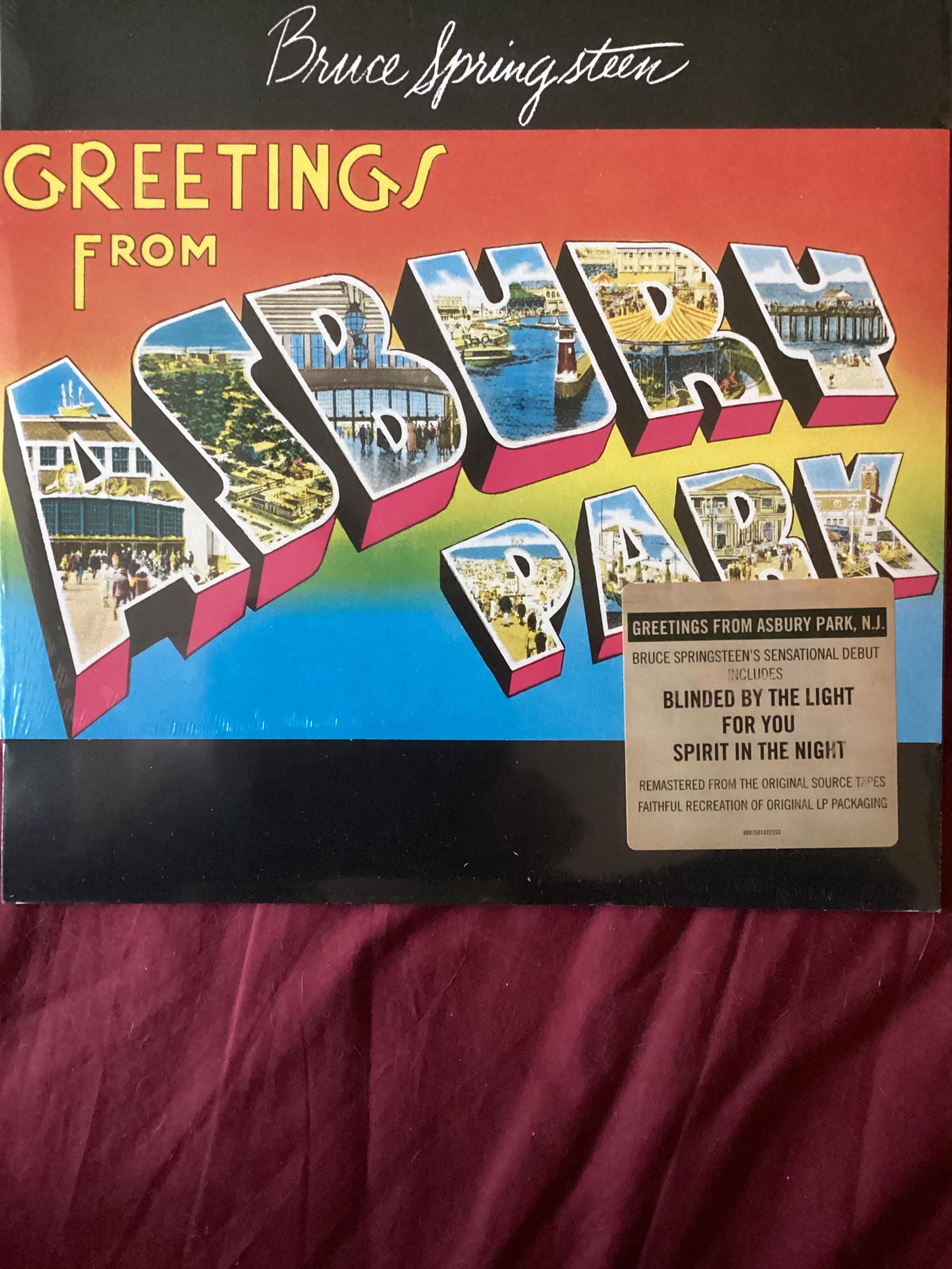 Bruce Springsteen Greetings From Asbury Park Vinyl - Etsy