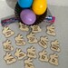 Easter Egg Tokens, Wooden Tokens for Easter Egg Hunts, Easter Sunday ...