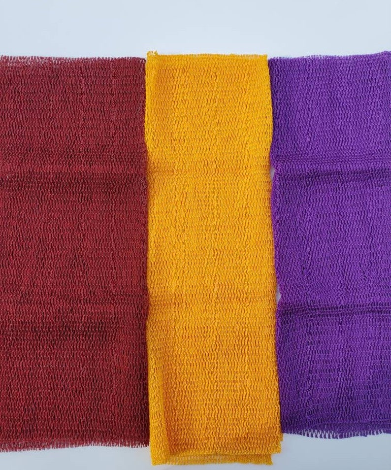 Exfoliating Body Net, African Net, African Net Sponge, Sapo - Etsy