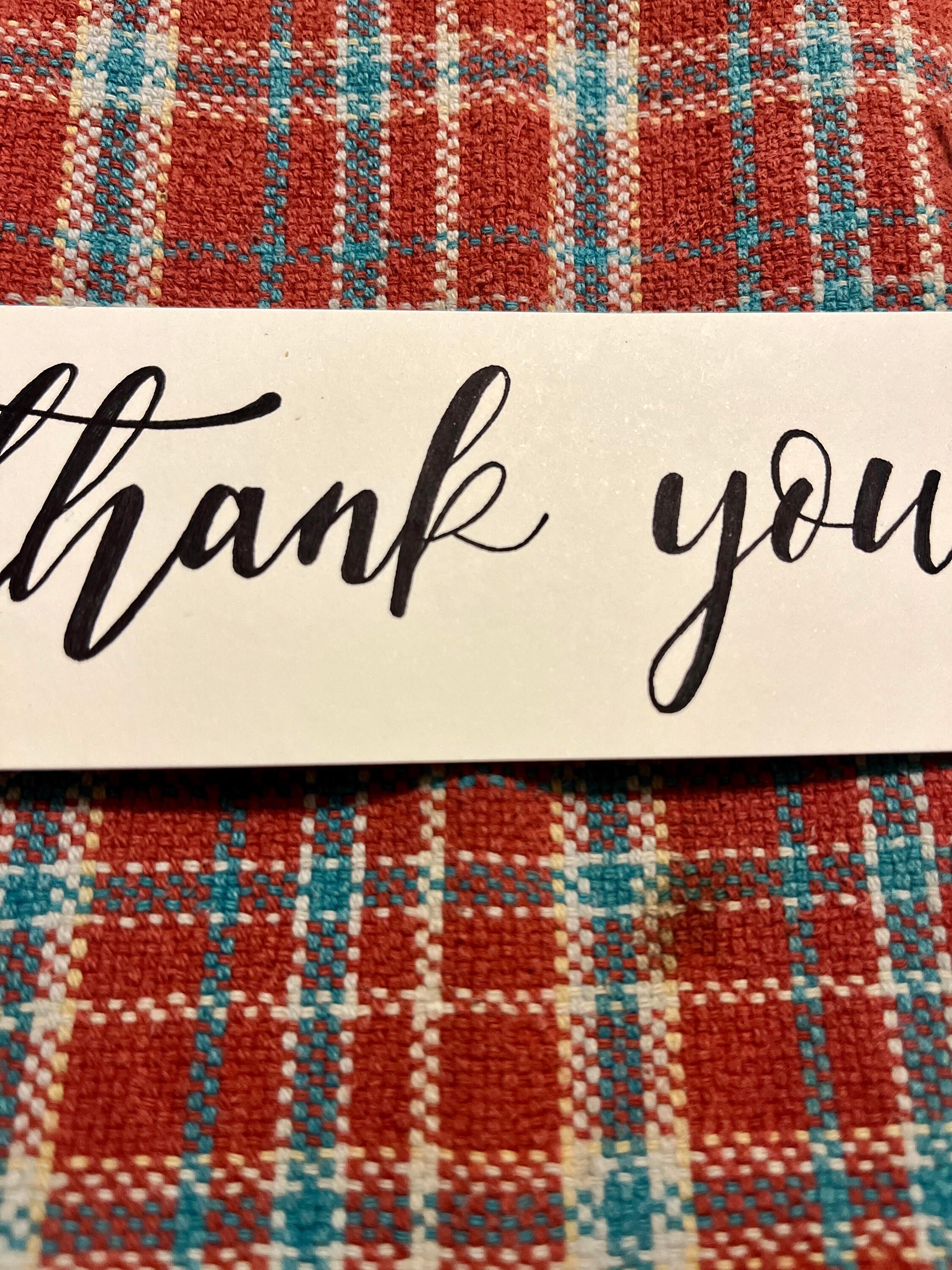 Handwritten Gift Tags cardstock & Fine Tip Sharpie Calligraphy Tags ...