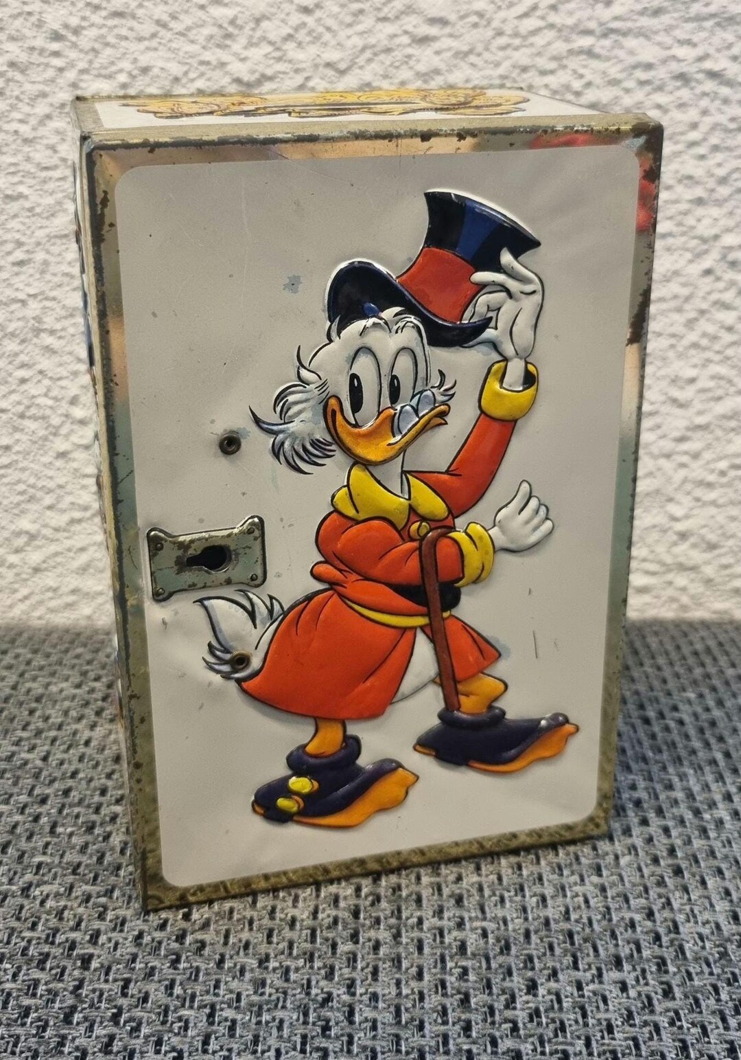 Vintage Ducktales Scrooge Mcduck Tin Money Bank Coin Box - Etsy Australia