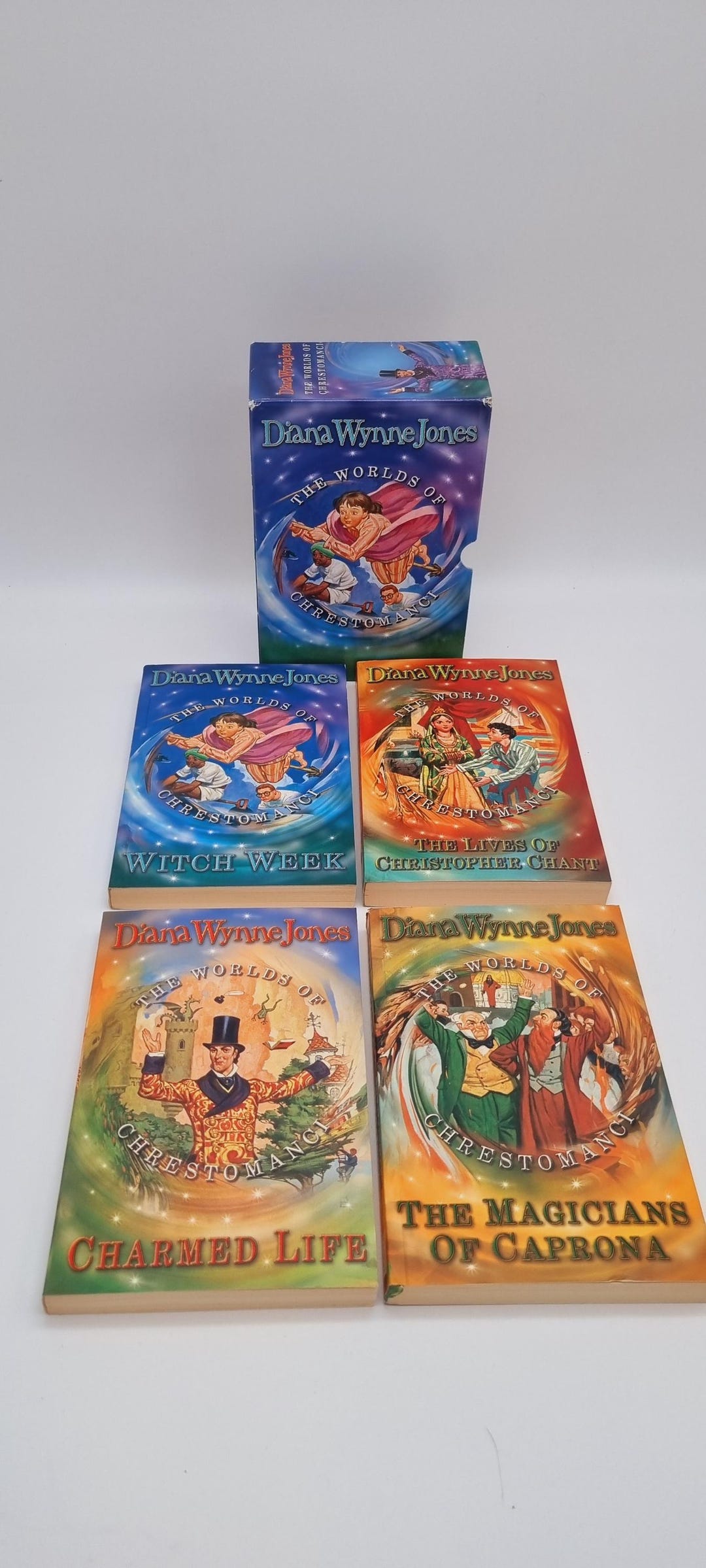 Boxed Set of 4 Books, Diana Wynne Jones, the Worlds of Chrestomanci - Etsy