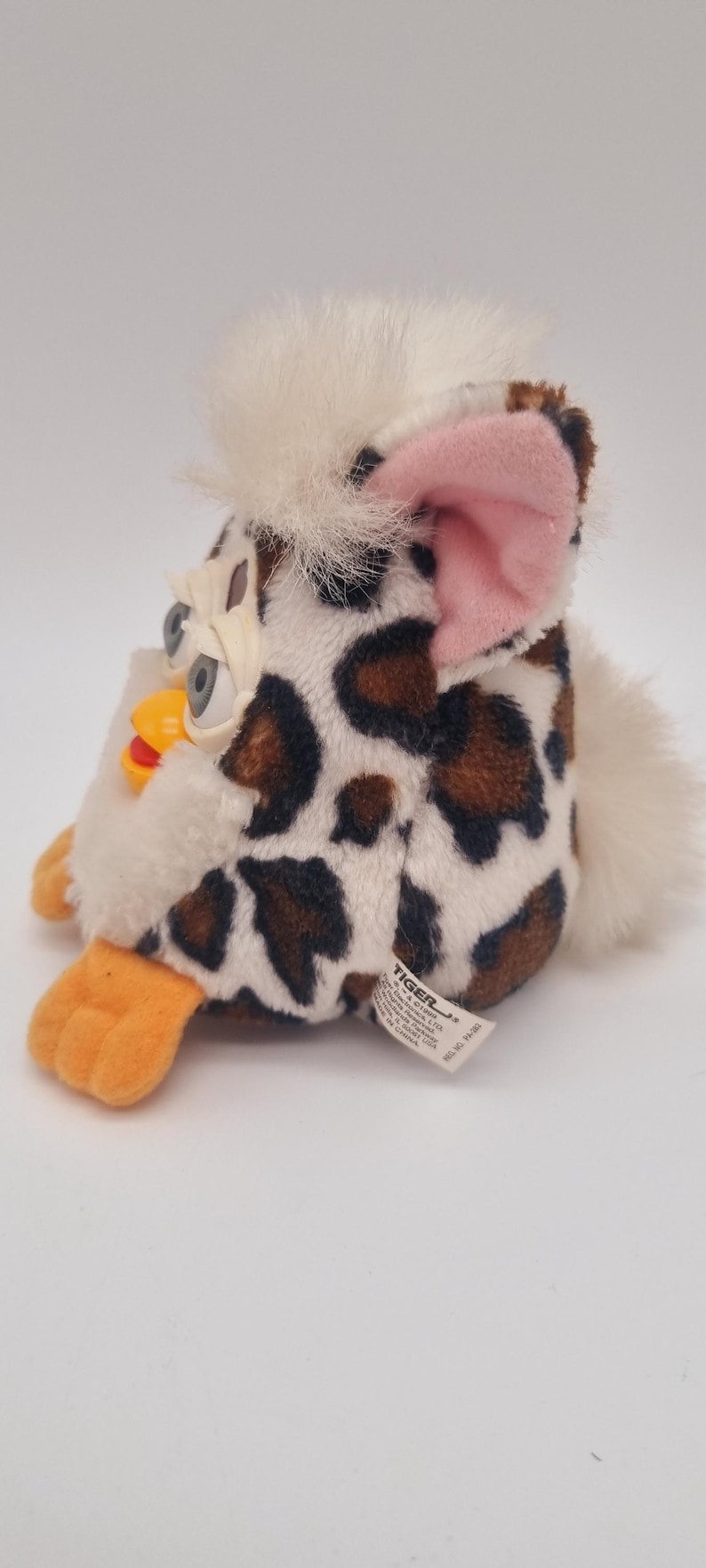 Vintage 1999 Furby Buddies Snow Leopard Bean Bag. Tiger Electronics. - Etsy