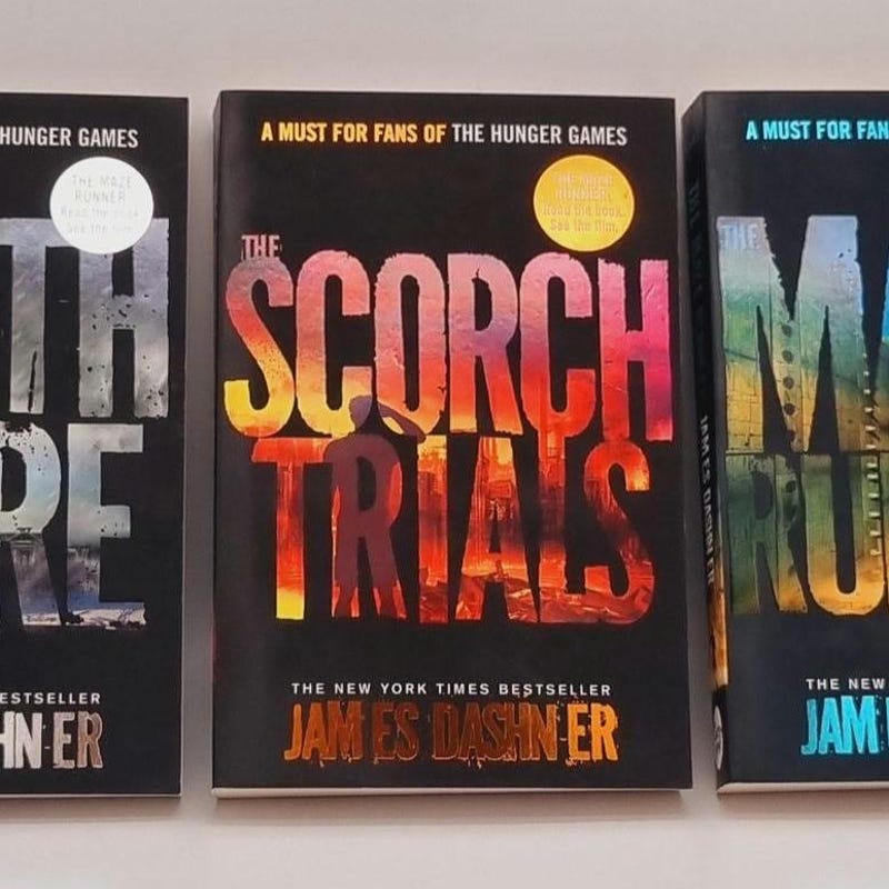 The Maze Runner Book Cover - Etsy