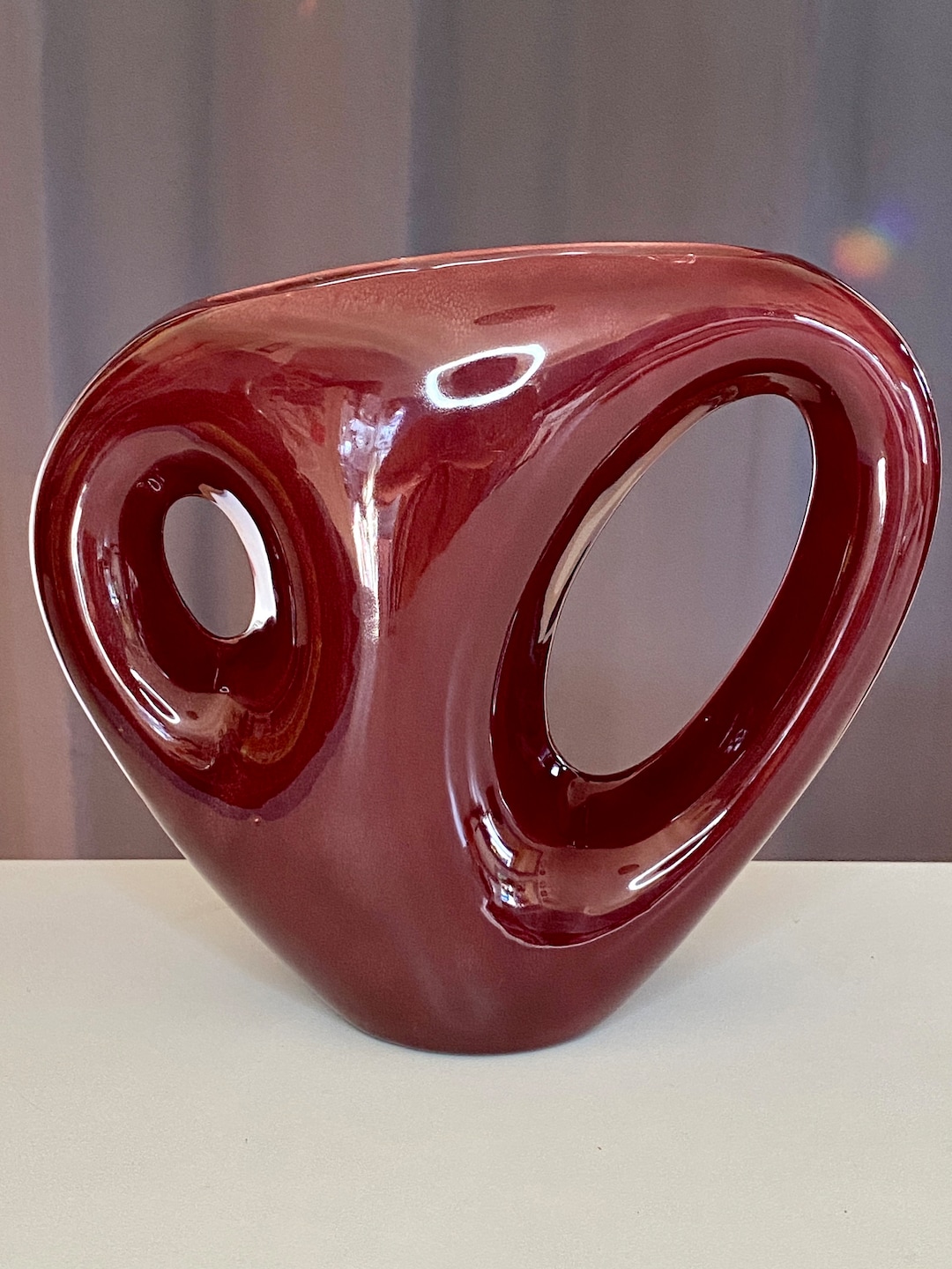 Gorgeous Vintage Haeger Art Vase/vintage Haeger Abstract Vase/haeger ...