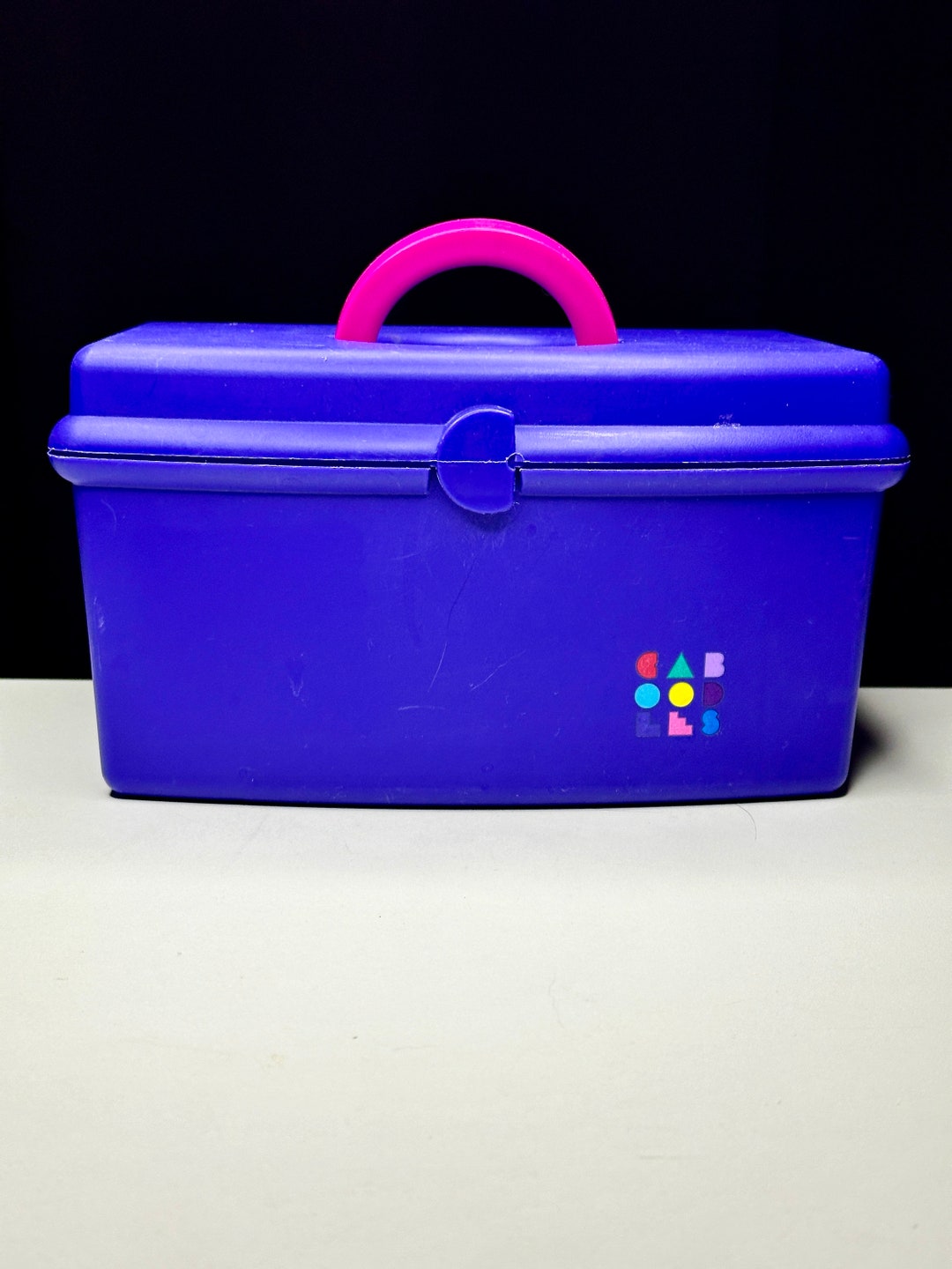 Vintage Purple Mini Caboodles Kit/vintage Mini Caboodles Case/vintage ...