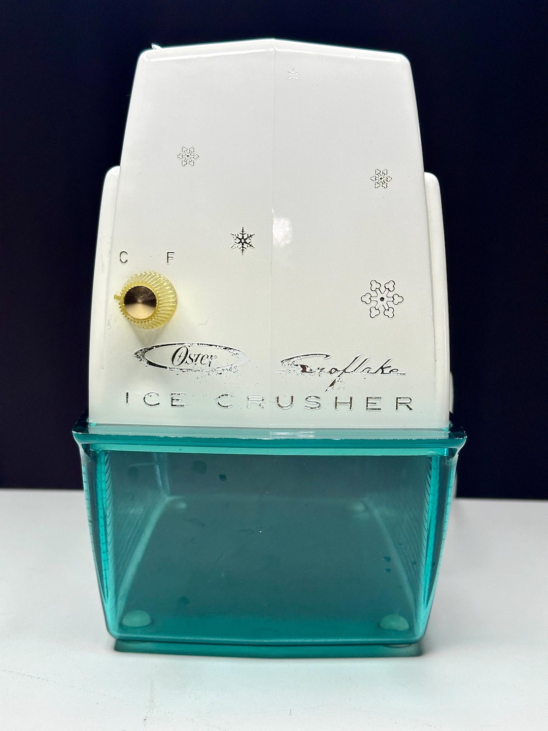 Vintage MCM Electric Oster Snowflake Ice Crusher/vintage MCM Appliances ...
