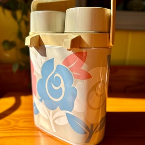 Vintage Tupperware Double Air Pump Hot and Cold Thermos and Dispenser ...