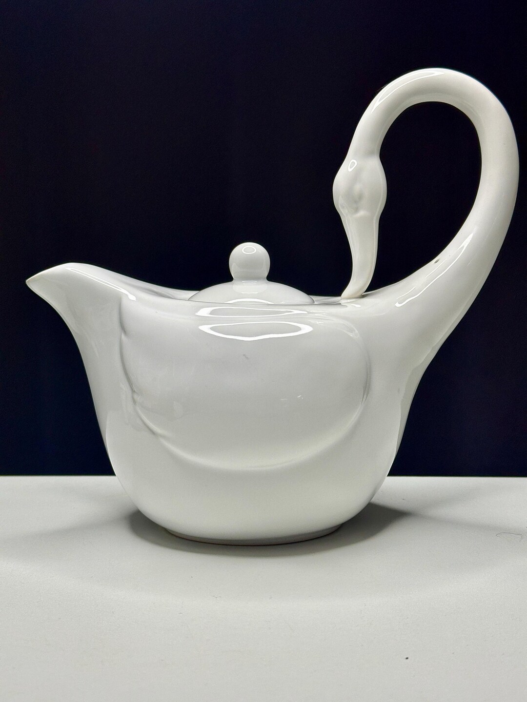 Beautiful Abbott Home Trumpeter Swan Teapot/swan Decor/swan Teapot - Etsy