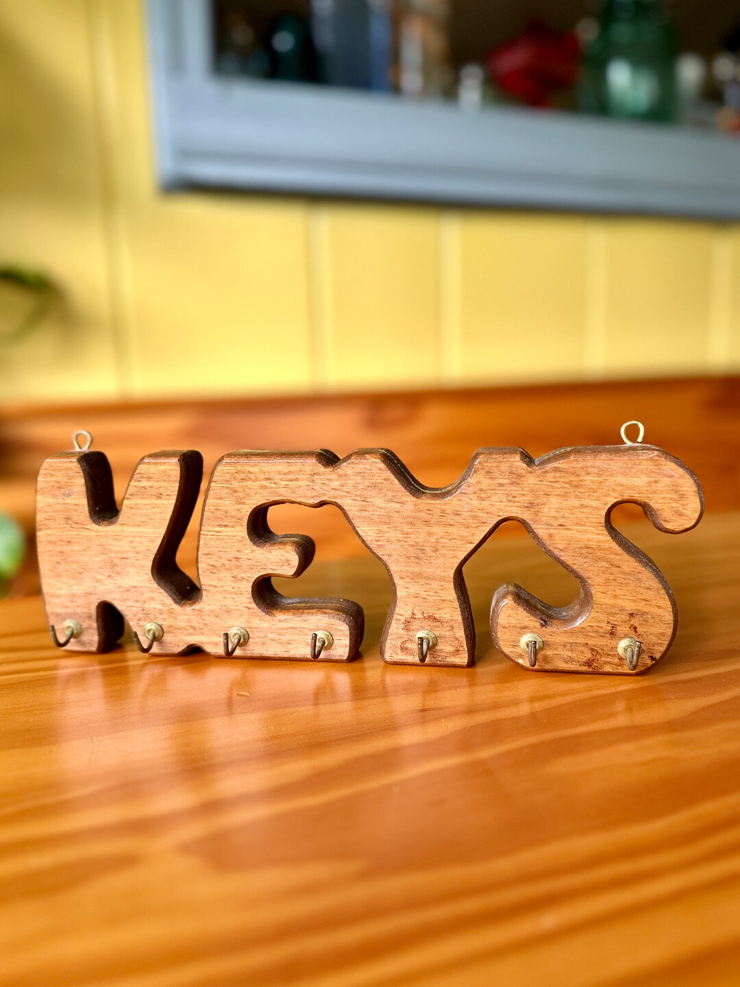 Classic Vintage Wooden Keys Sign and Key Hook/vintage Wooden - Etsy