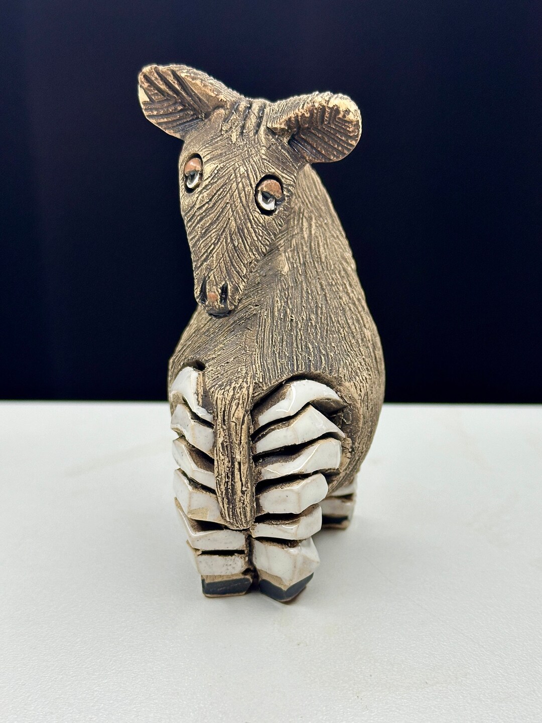 Retired Vintage Artesania Rinconada Okapi Signed Figurine #065 ...