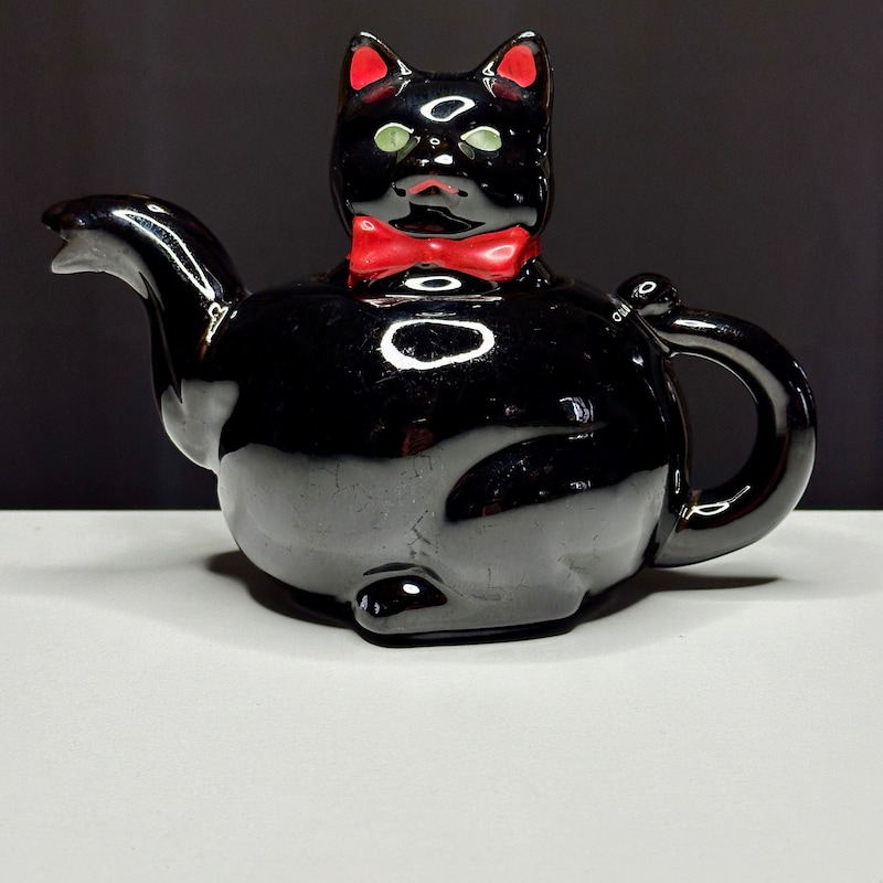 Cat Teapot - Etsy