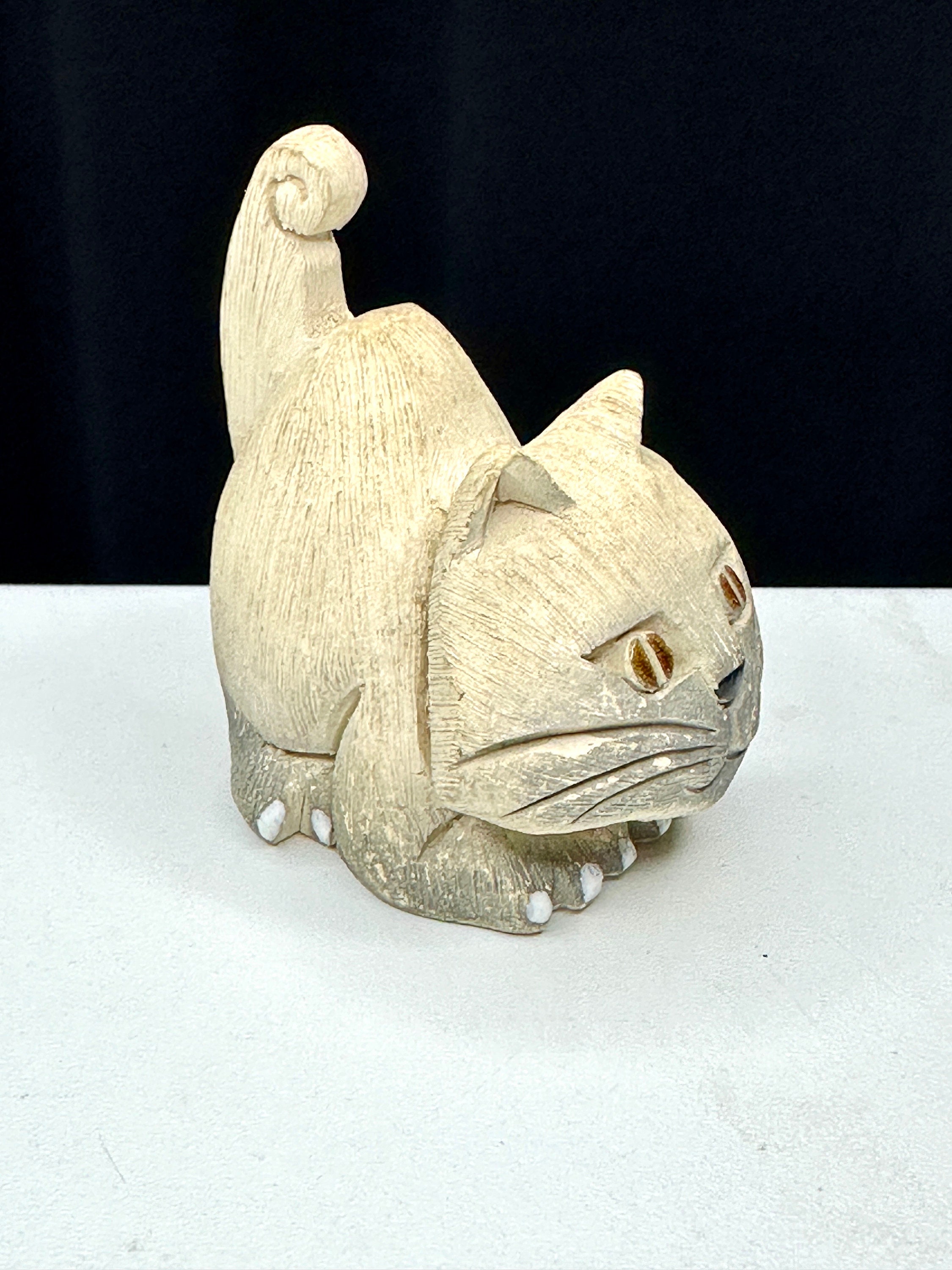 Vintage Retired Artesania Rinconada Cat/artesania Rinconada Signed Cat ...
