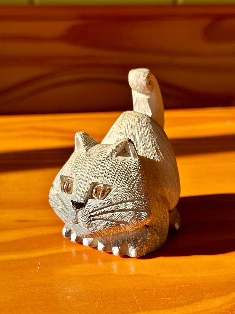 Vintage Retired Artesania Rinconada Cat/artesania Rinconada Signed Cat ...