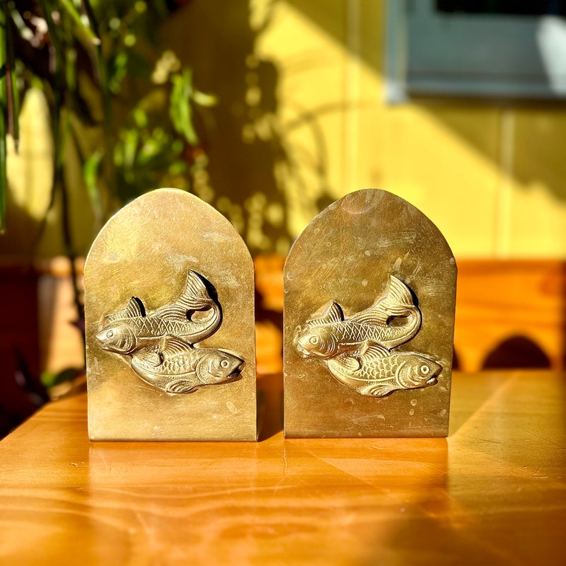 Vintage Bookends - Etsy