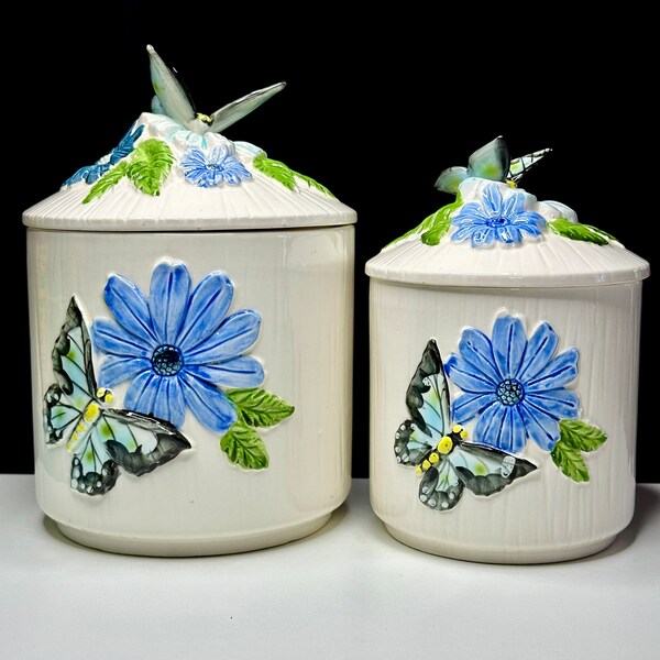 Butterfly Canisters - Etsy