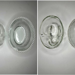 Beautiful Vintage Indiana Glass Bunny on a Nest Glass Dish/vintage ...
