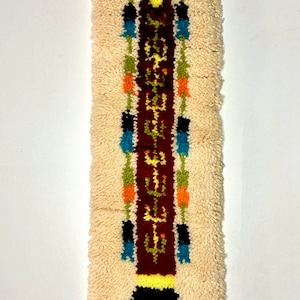 Beautiful Vintage Hopi Kachina Latch Hook Hanging Tapestry/vintage Hopi ...