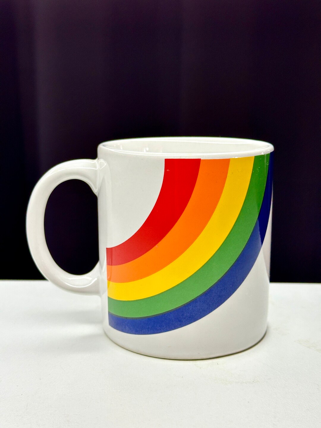 Classic Vintage F.T.D Rainbow Mug/vintage Rainbow Mug/vintage Pride Mug ...