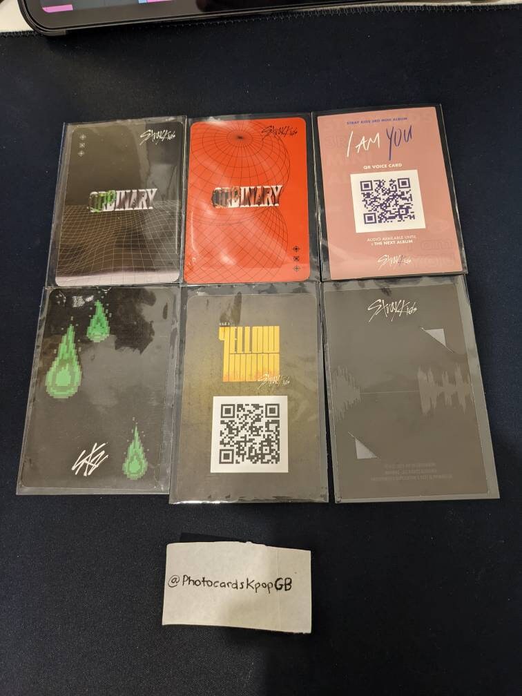 OFFICIAL Stray Kids Photocards Maknae Line 3 - Etsy