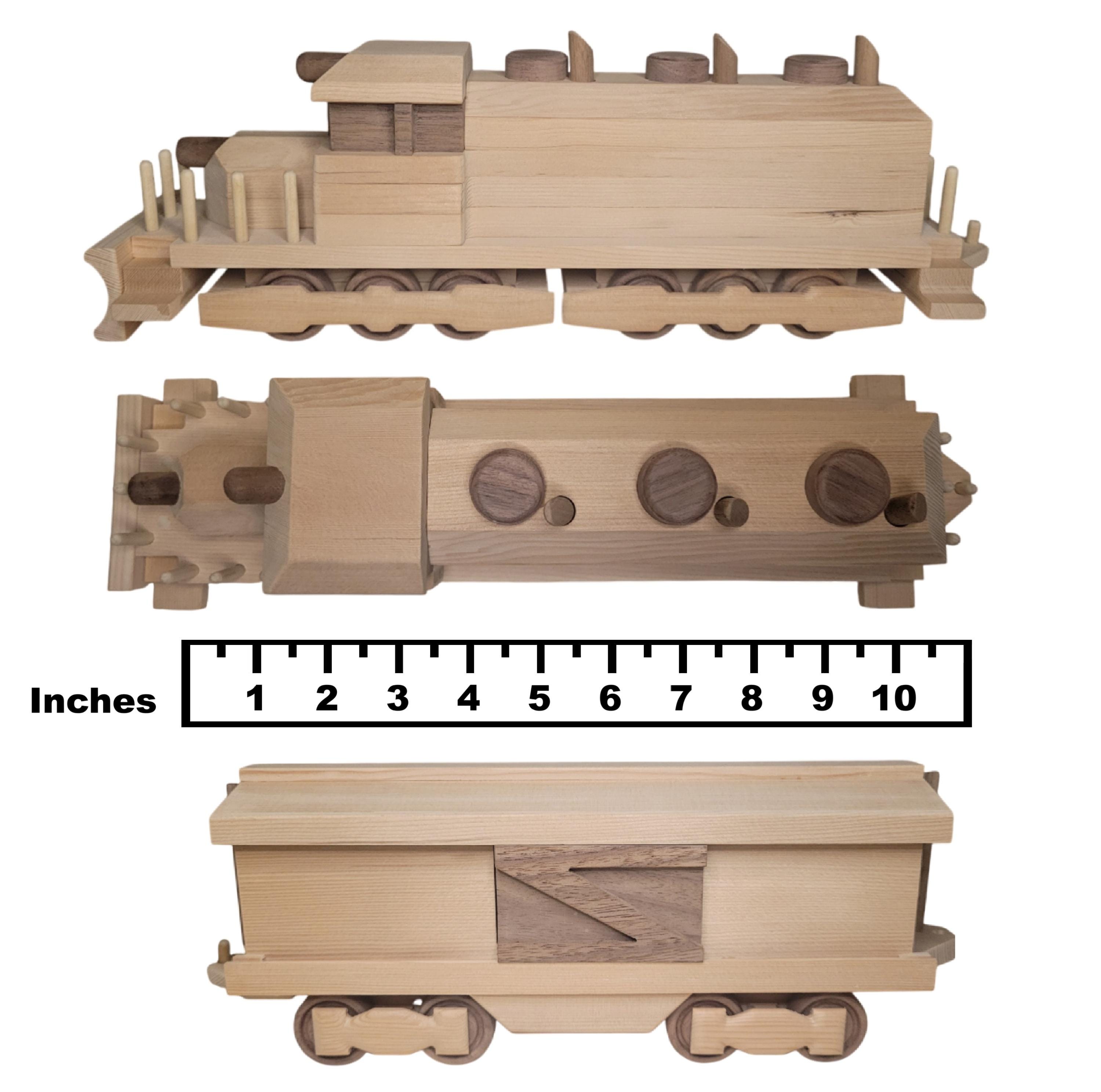 Train DIY Kit Wooden Model - Etsy