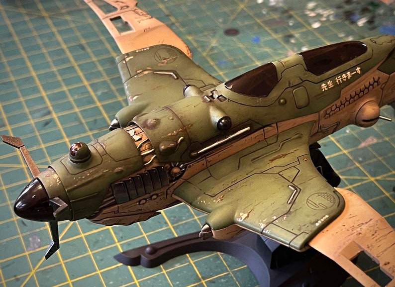 Suyata Shipborne Bomber Fully Painted and Weathered - Etsy