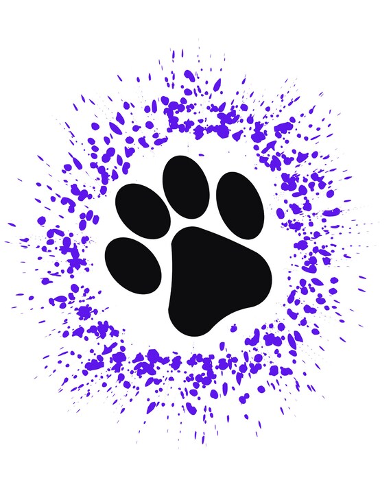Purple Panther Paw