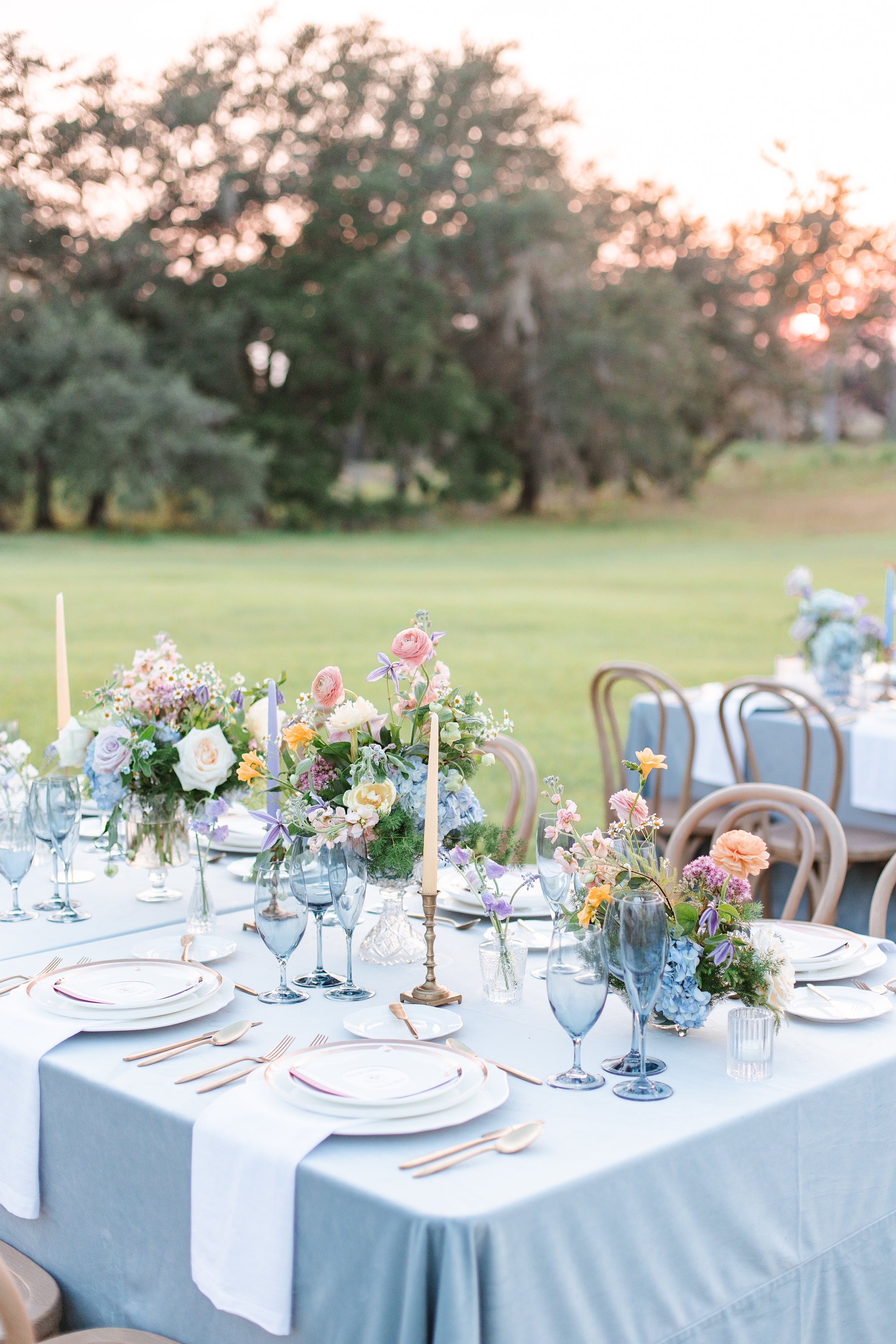 Layered Wedding Menus Reception Dinner Menus Gold Accent Custom Menus ...